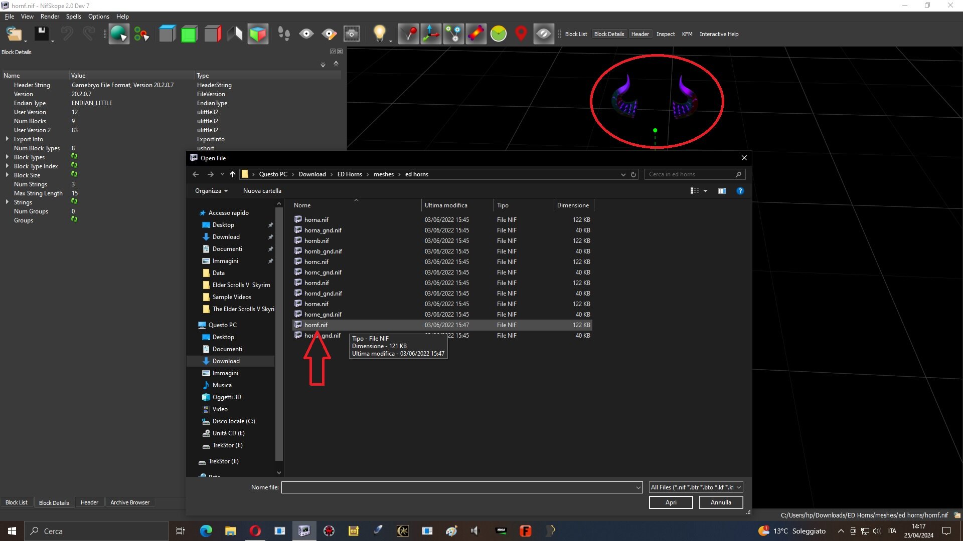 Help with ED Horns SSE - Technical Support - Skyrim: Special Edition ...
