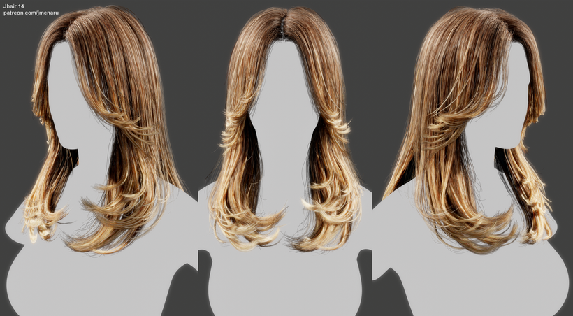 Hair for All Race Patch - For DOA (and all other custom race ...