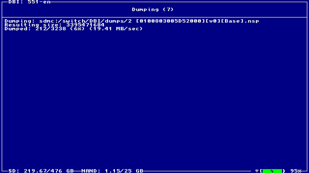Nintendo Switch CFW で nxdumptoolがダンプできなくなったのでDBIを使ってみた - Mjk's ...