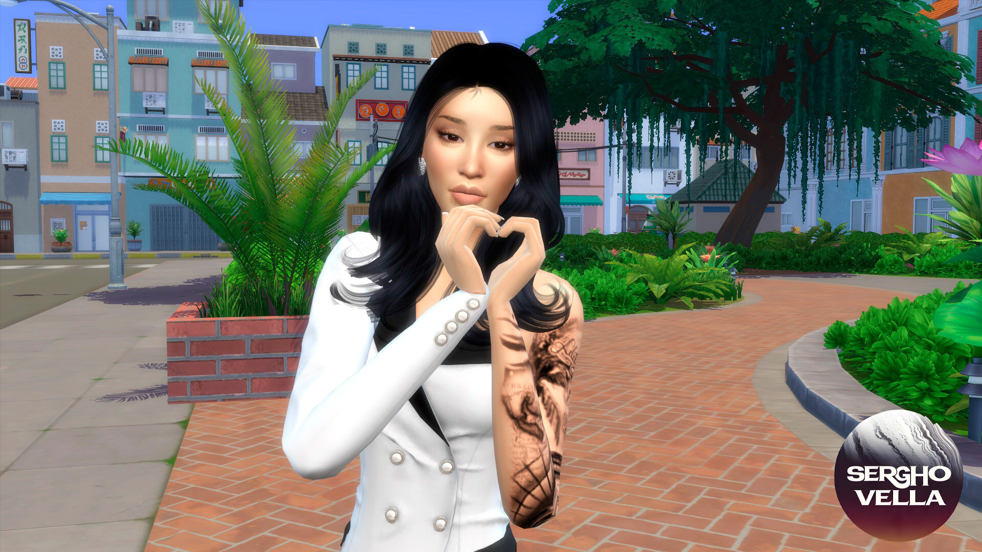 Asian Korean Girl - Mina Kim-Ji - The Sims 4 - Sims - LoversLab