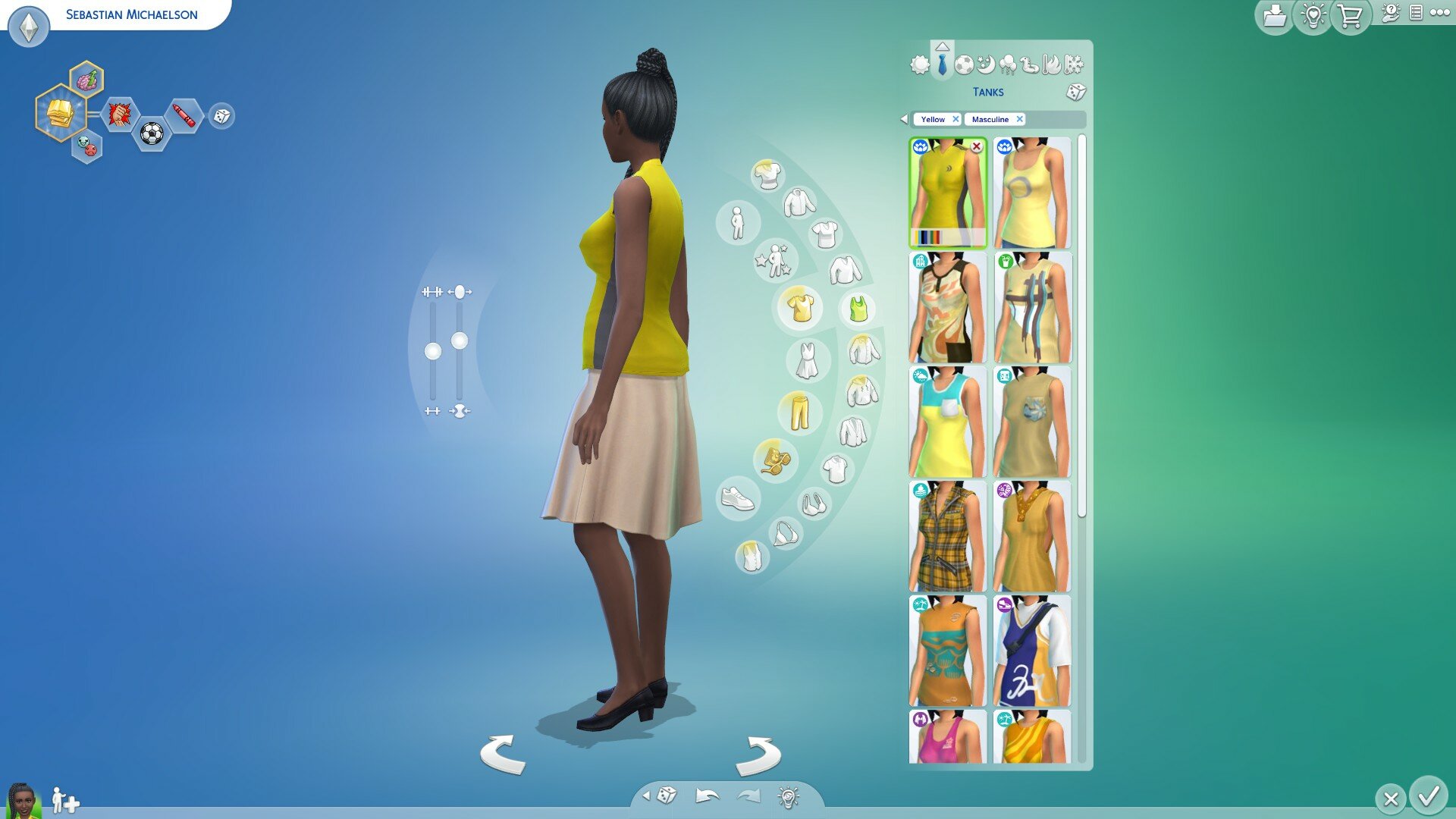 Masculine Clothes Make Female Sims Breast Smaller - The Sims 4 ...