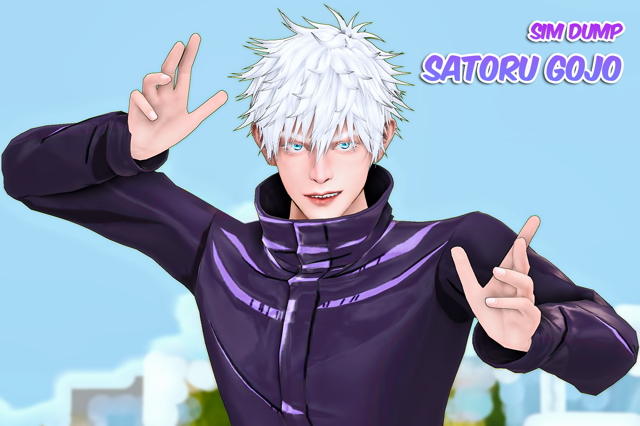 Satoru Gojo Jujutsu Kaisen The Sims 4 Sims Loverslab