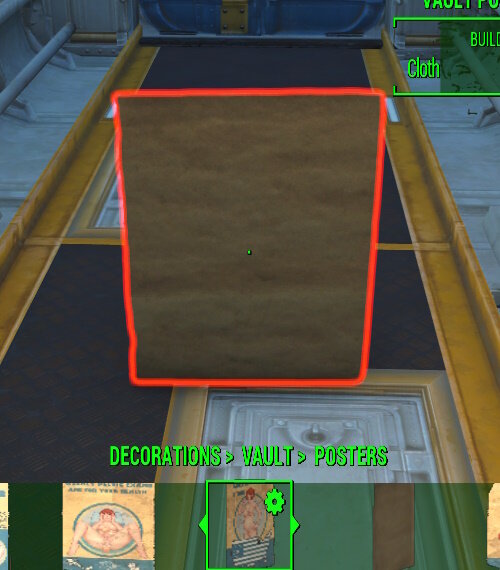 Vault Safety Poster Question. What's causing this issue? - Fallout 4 ...