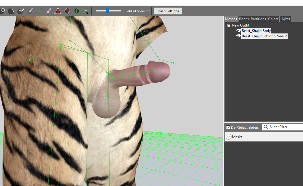 Schlong Being Moved Inside Mesh Custom Race Skyrim Technical Support Loverslab