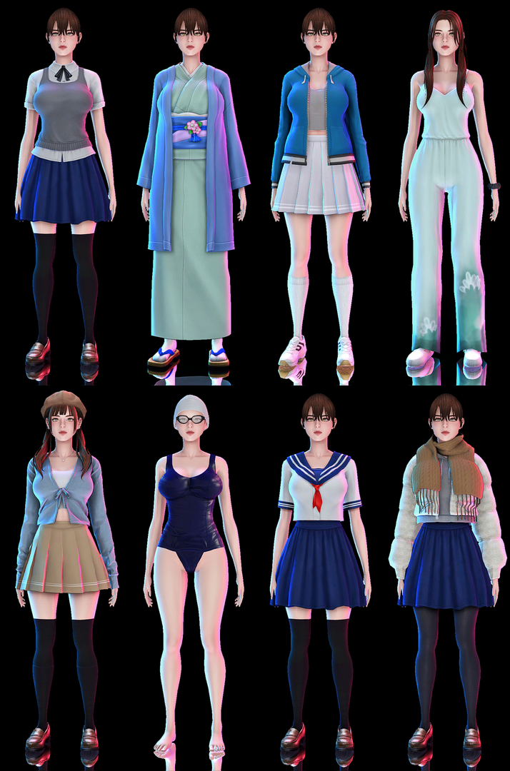 Anime Style Student - The Sims 4 - Sims - LoversLab