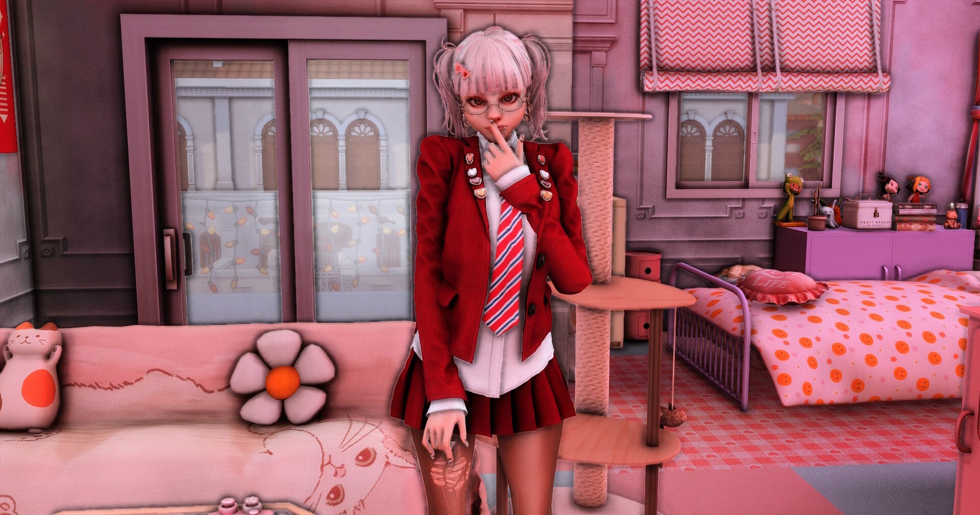 1- gamer floods her living room - Laly Lollipop - LoversLab