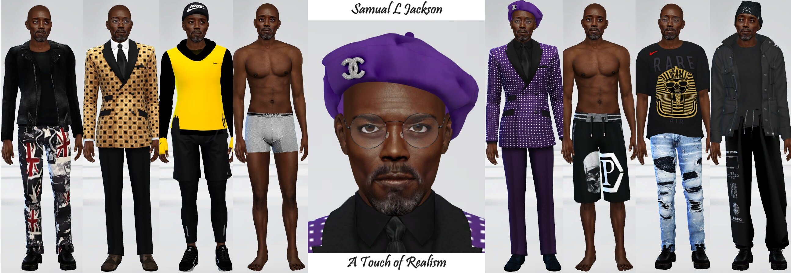 Actor Samual L. Jackson! - The Sims 4 - Sims - LoversLab