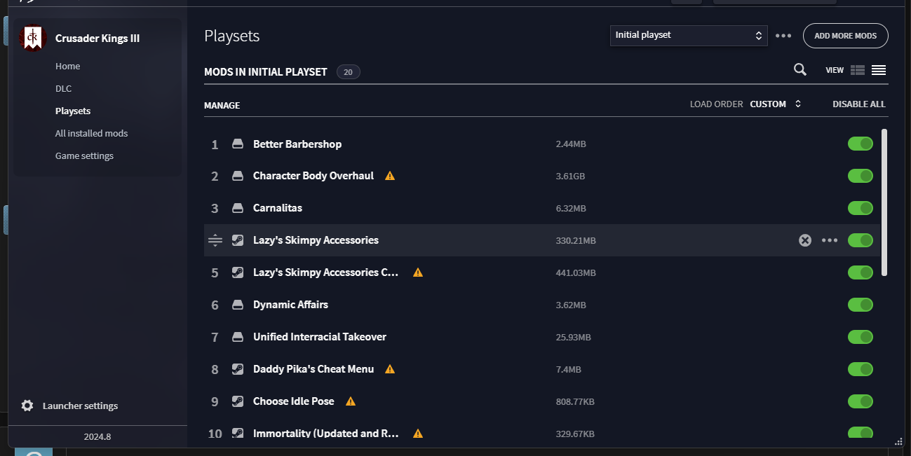 [mod] Unified Interracial Takeover - Crusader Kings 3 - LoversLab