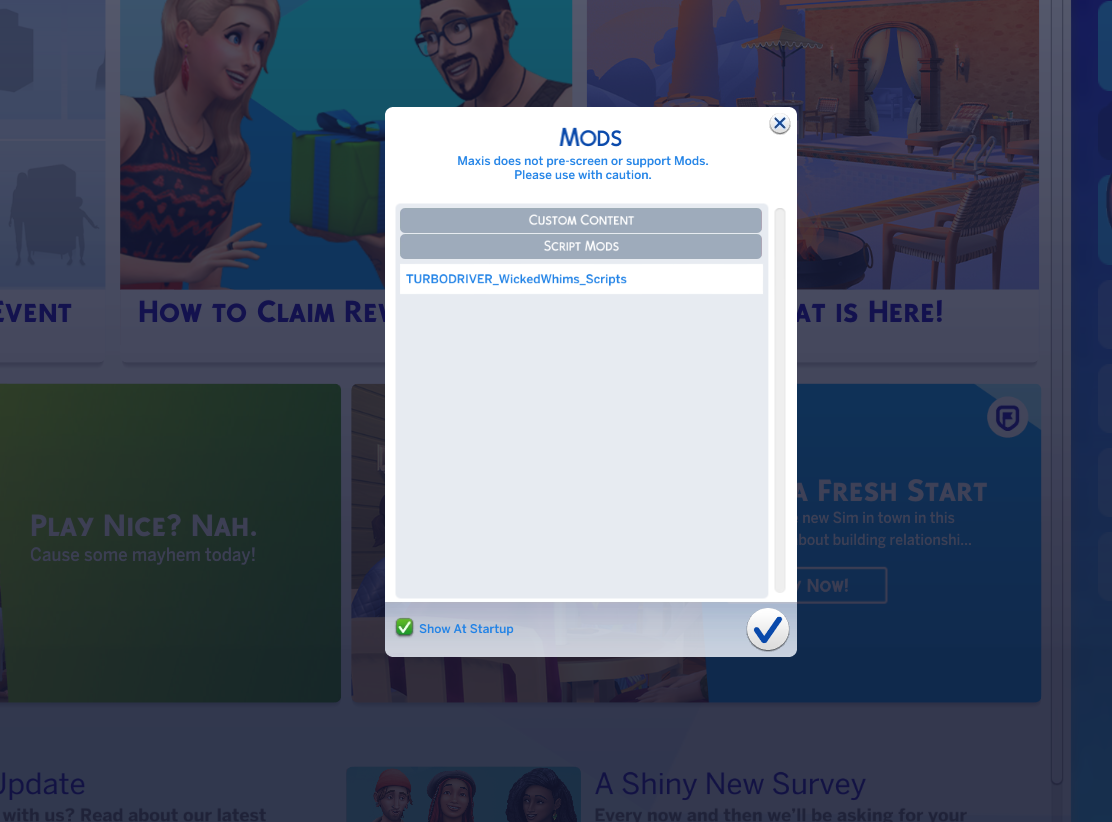 TURBODRIVER_WickedWhims_Tuning Package file not appearing. - Technical ...
