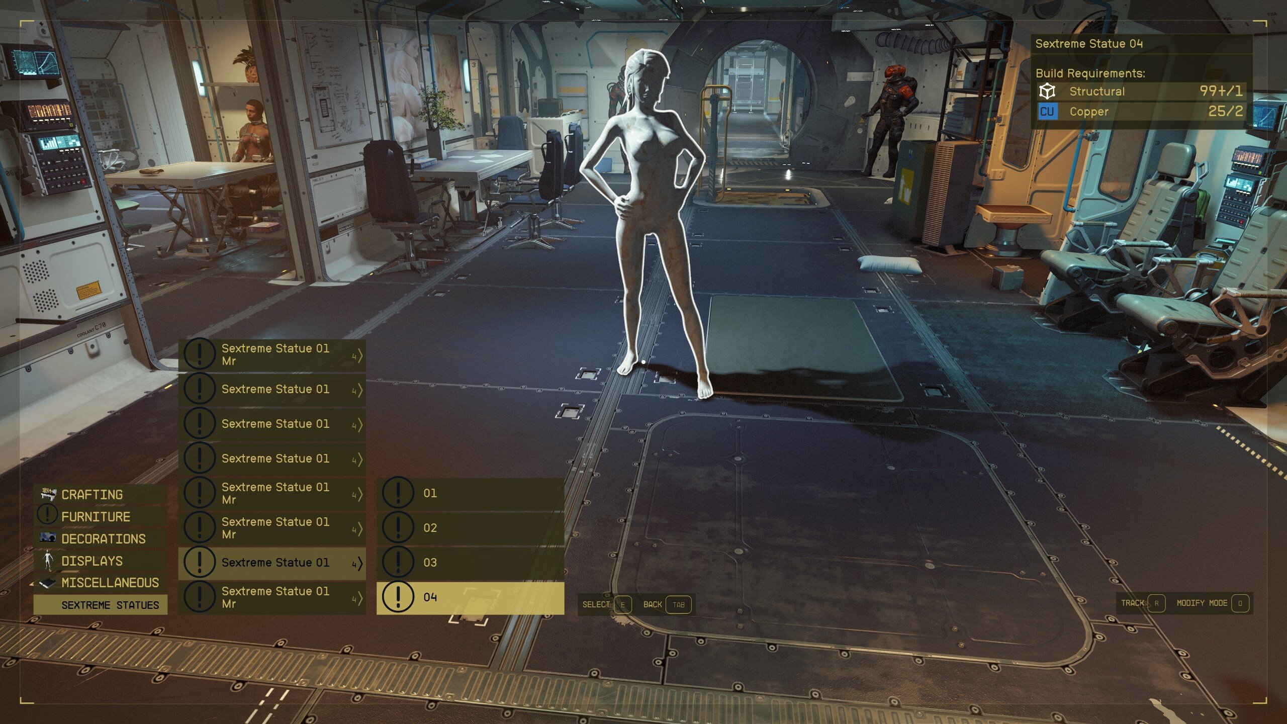 Other Sextreme Statues Downloads Starfield Adult And Sex Mods Loverslab