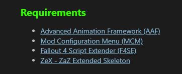 KFT - Kziitd Fetish Toolset - Page 21 - Downloads - Fallout 4 Adult ...