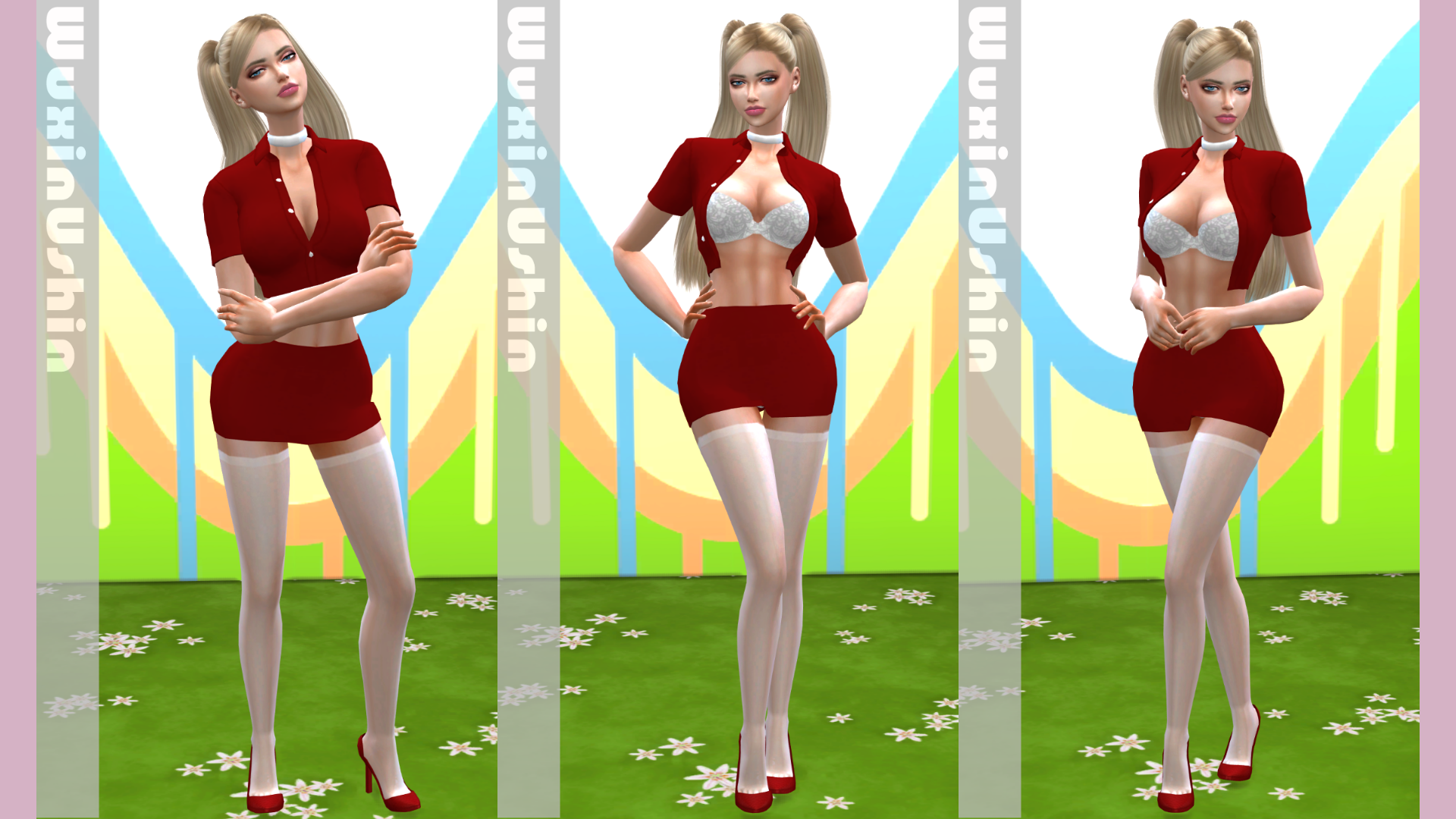 Wuxinushin Sexy Clothing Public Collection Clothing Loverslab