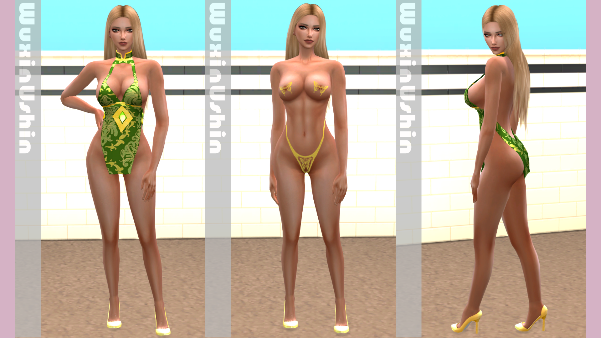 Wuxinushin Sexy Clothing Public Collection Clothing Loverslab