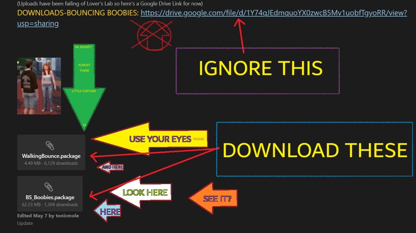 Bouncing Sim Boobies: UPDATE 5/7/2024 - Downloads - The Sims 4 - LoversLab