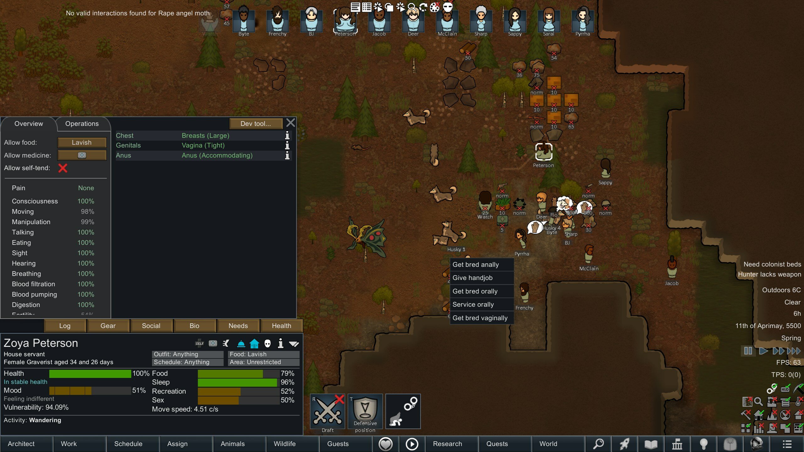 [mod] RimJobWorld - Page 453 - Rimworld - LoversLab