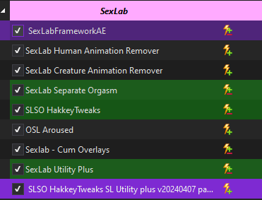 SLSO Hakkey's Tweaks (for Sexlab Separate Orgasms SE) - Downloads - SexLab Framework SE - LoversLab