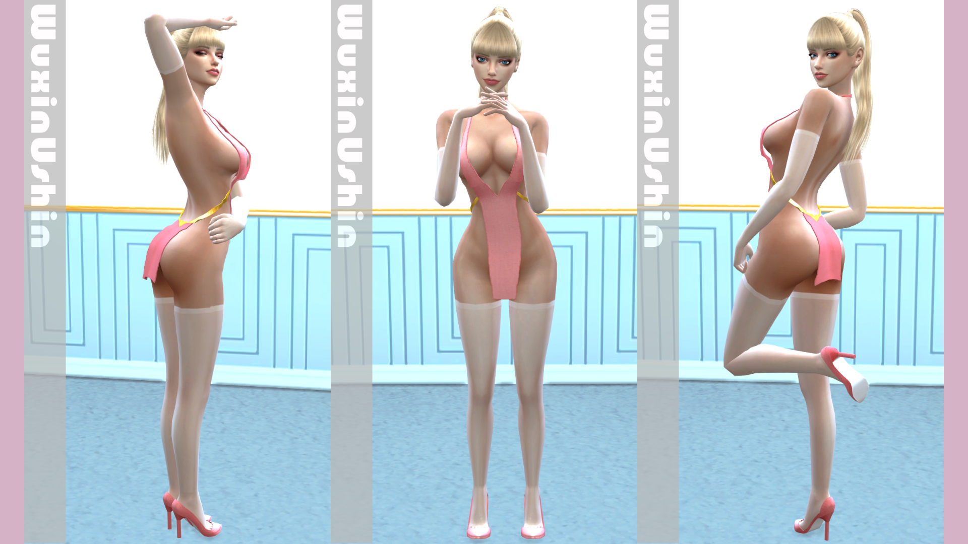 Wuxinushin Sexy Clothing Public Collection Clothing Loverslab
