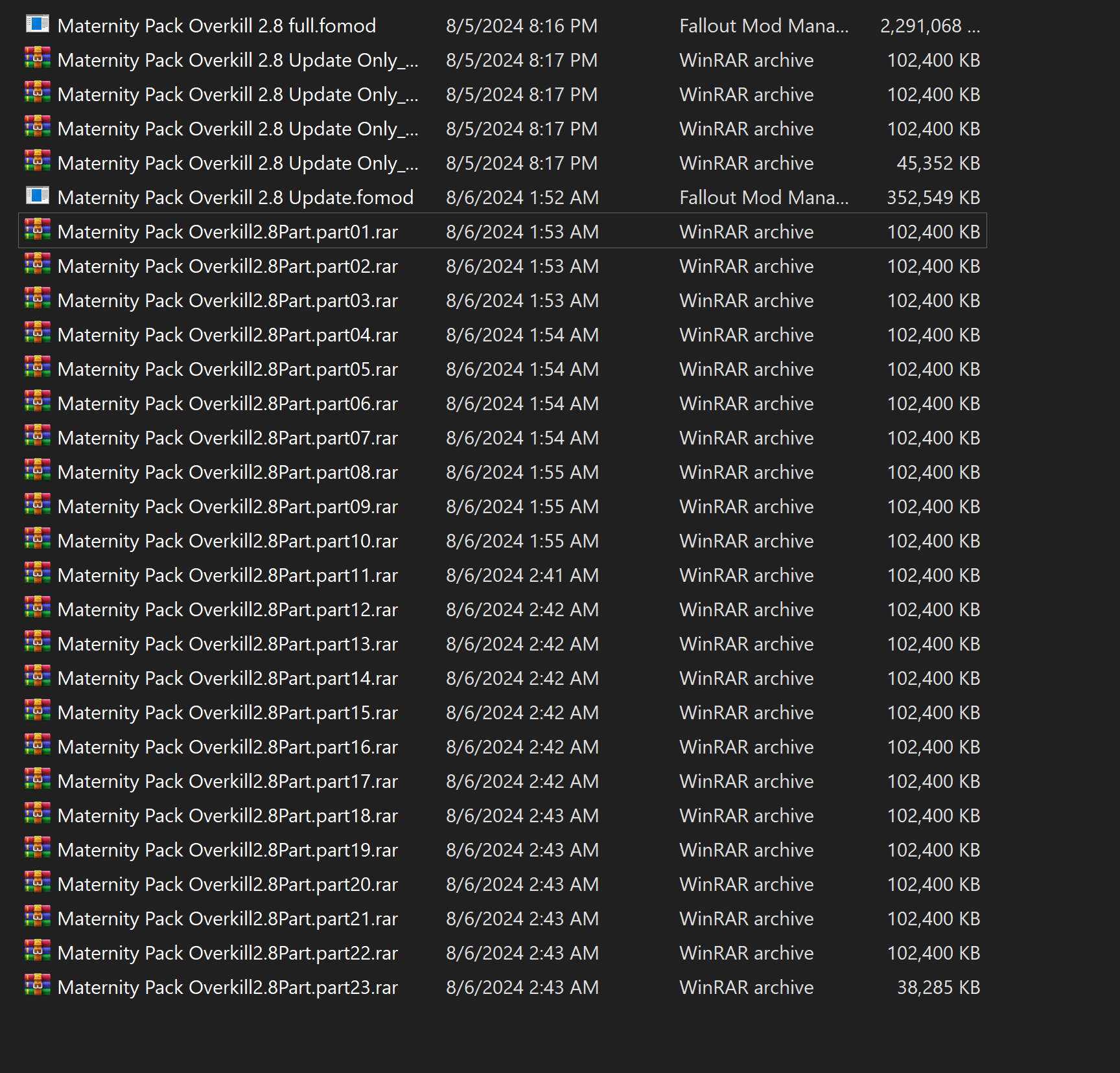 Maternity Pack Overkill Addons Page 17 Downloads Fallout Adult