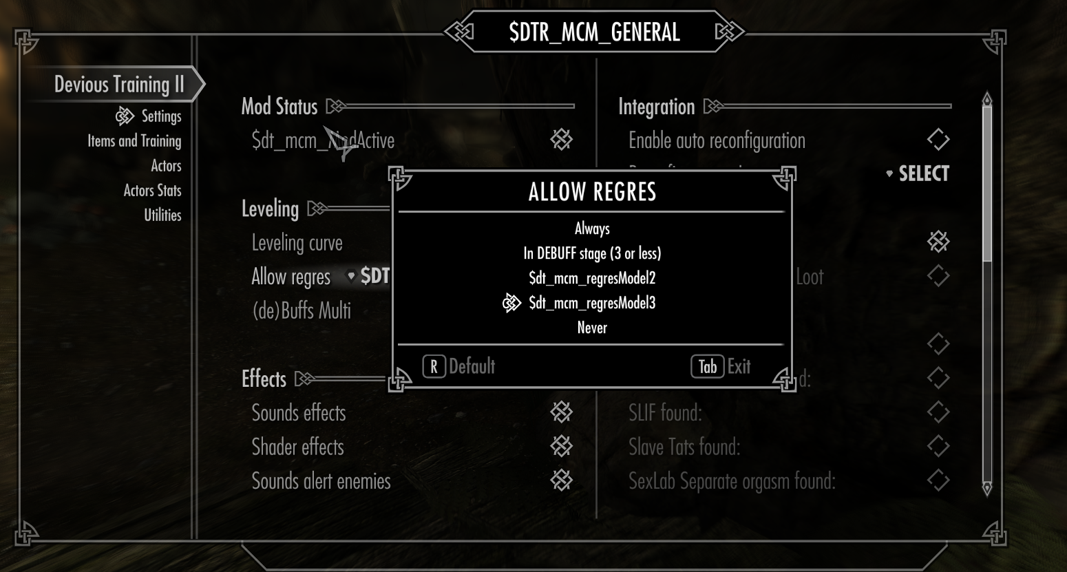 Devious Training - Downloads - SexLab Framework LE - LoversLab