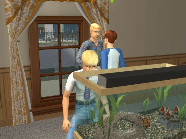 The Sims 2 Jean Roque Lartigue Nadia The Secret Of Blue Water Vs