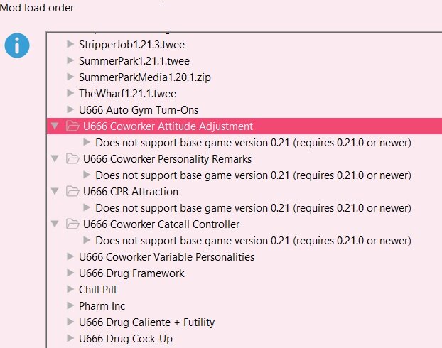 [Mod][XCL] U666 Coworker Mods [EXPERIMENTAL!] - X-Change Life - LoversLab
