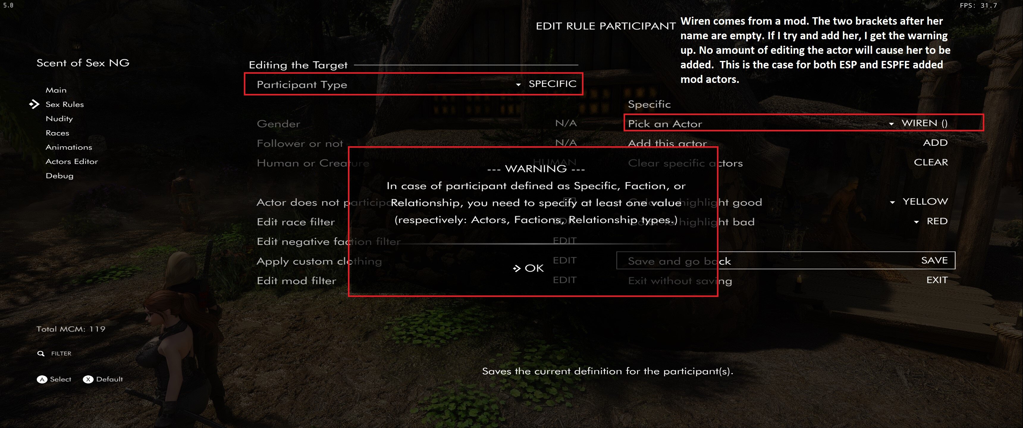 Script improvement 2 - Scent of Sex Restoration. (Abandoned - too much work!) - Technical ...