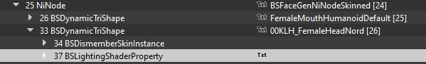 Nif Merge Causes Brown Face To The File That It Merged Skyrim Technical Support Loverslab 