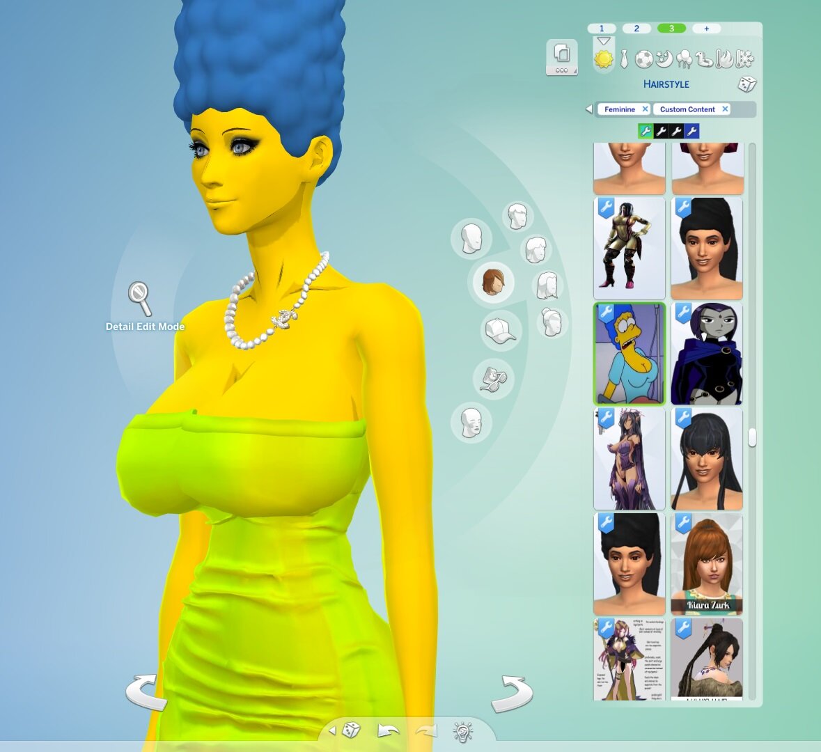 Marge Simpson Hair Downloads The Sims 4 Loverslab