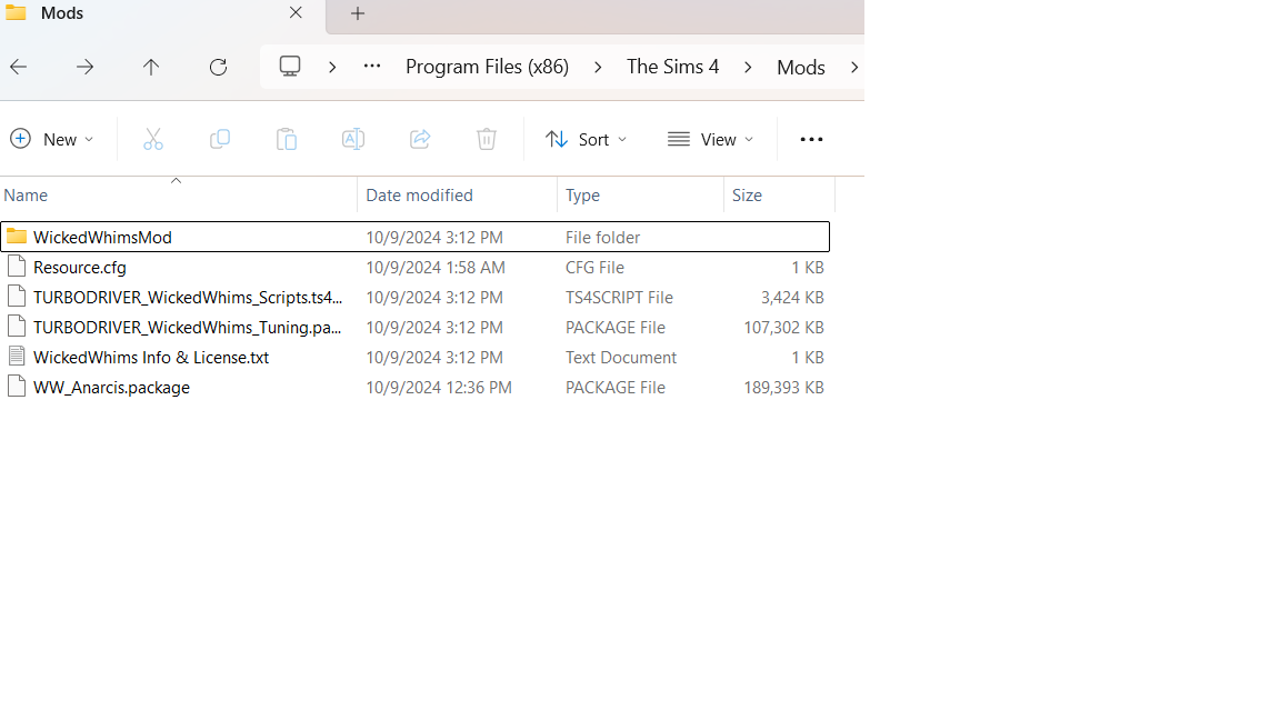 Whicked Whims Is Not Working For Me Technical Support Wickedwhims