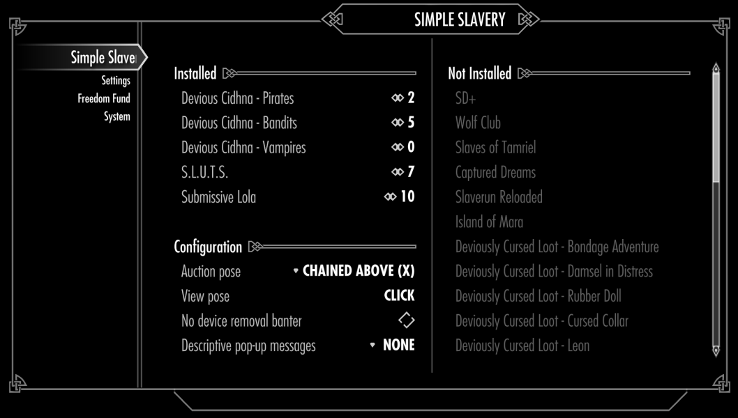 Simple Slavery Plus Plus Page 113 Downloads Skyrim Adult And Sex Mods Loverslab