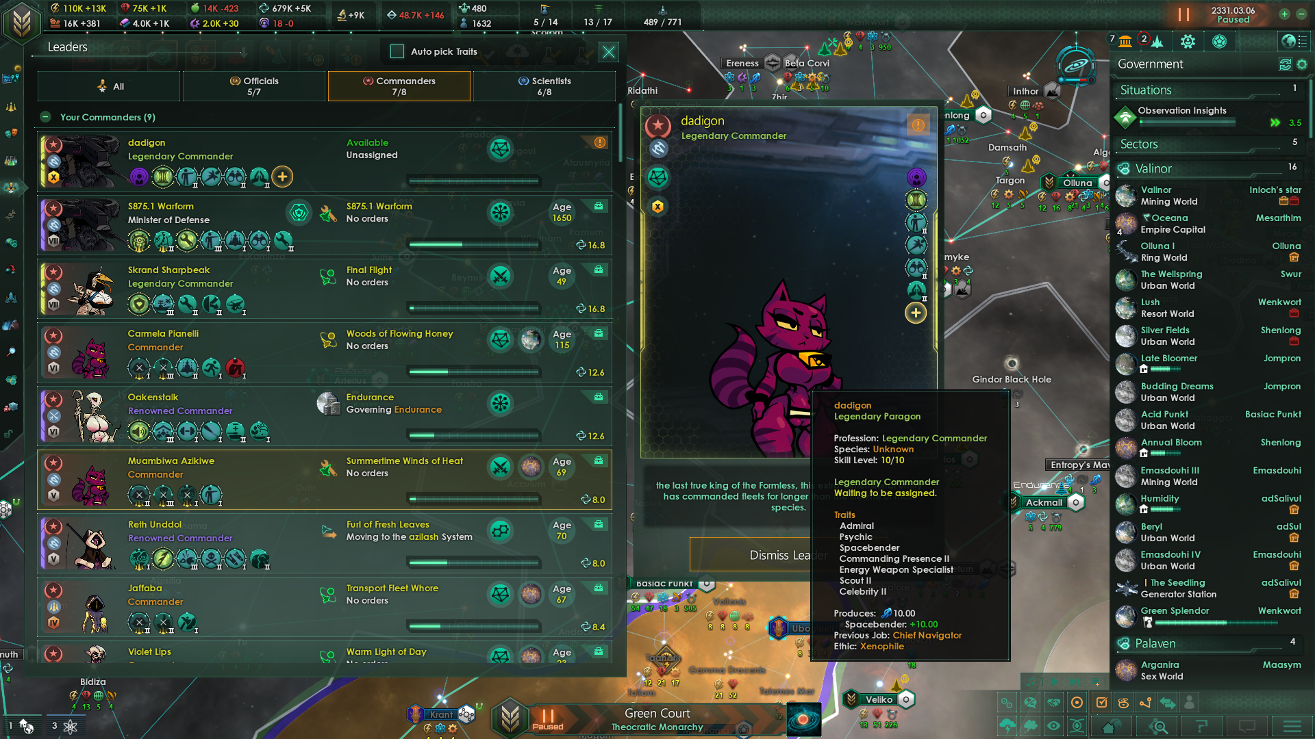 [mod] Calcifire's Portrait Pack - Page 18 - Stellaris - LoversLab