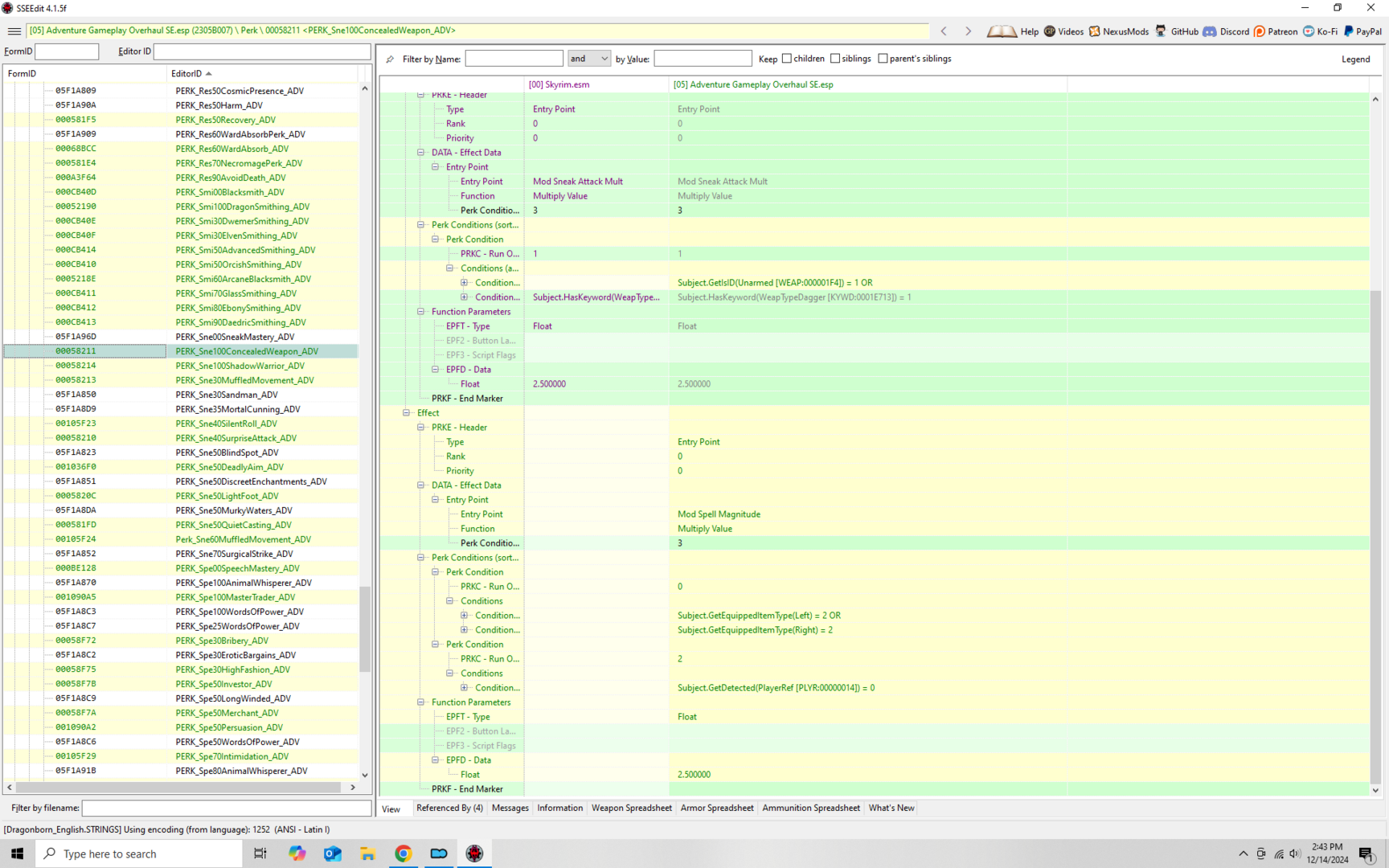 Is it possible to make poison scale on certain weapons only using a ...