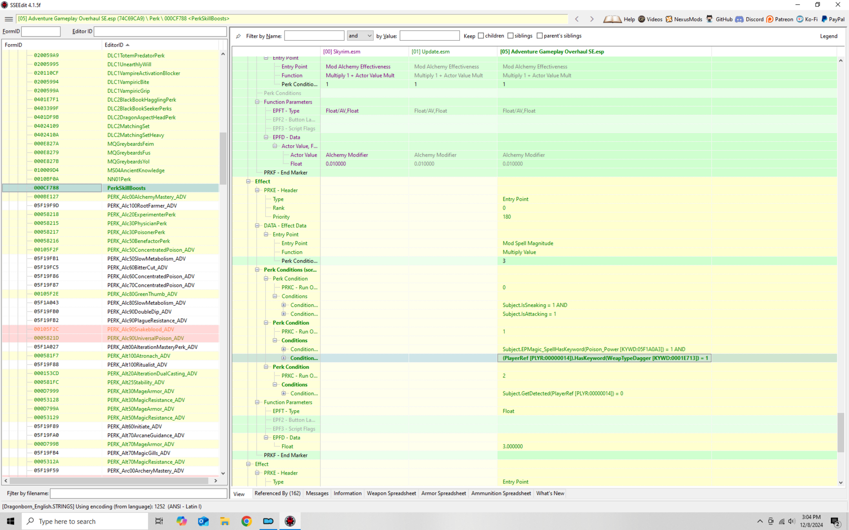 Is it possible to make poison scale on certain weapons only using a ...