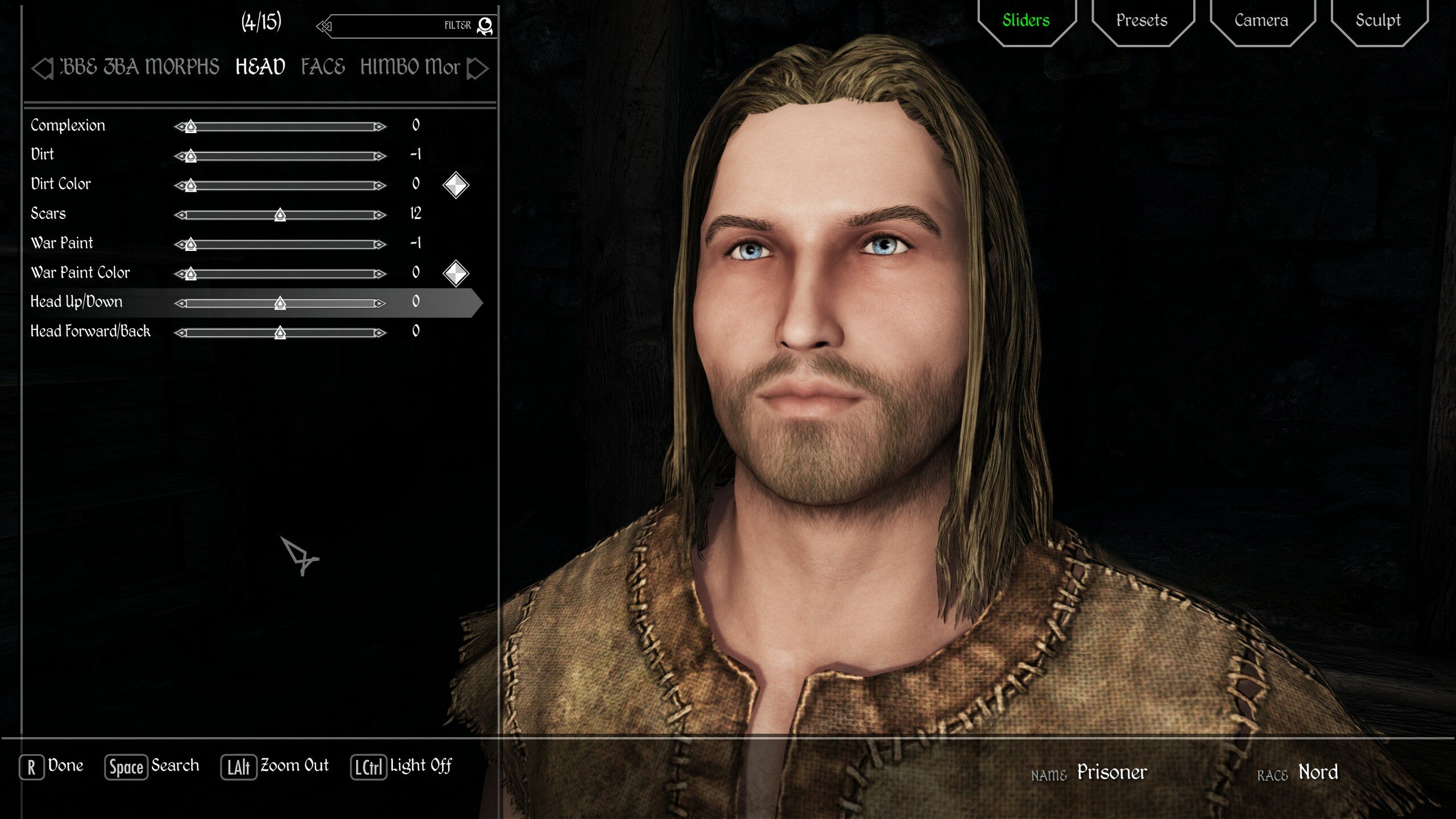 High Poly Head not working, weird inflated face from player character ...