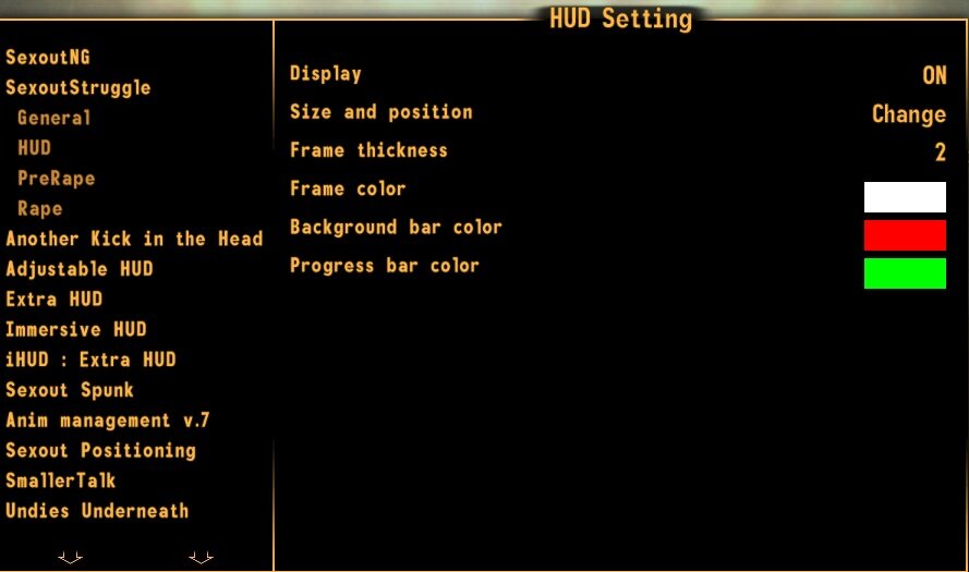 Sexout Struggle - Framework & Resources - LoversLab