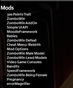 [Project Zomboid] ZomboWin - A ZomboLewd Framework mod - Page 52 - Downloads - Adult Games ...