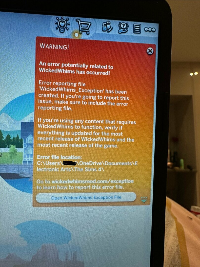 Wicked Whims not letting game load - Technical Support - WickedWhims - LoversLab