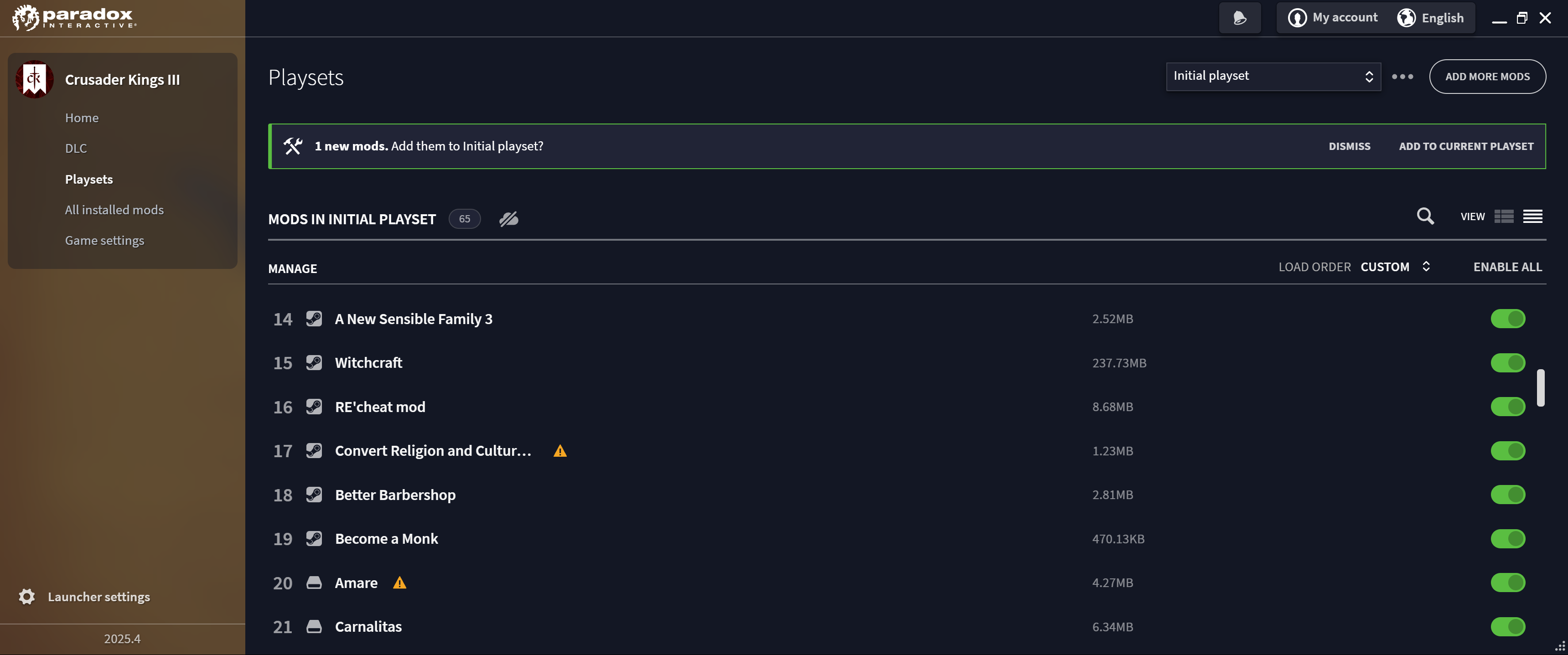 [mod] CBO Unofficial - Page 79 - Crusader Kings 3 - LoversLab