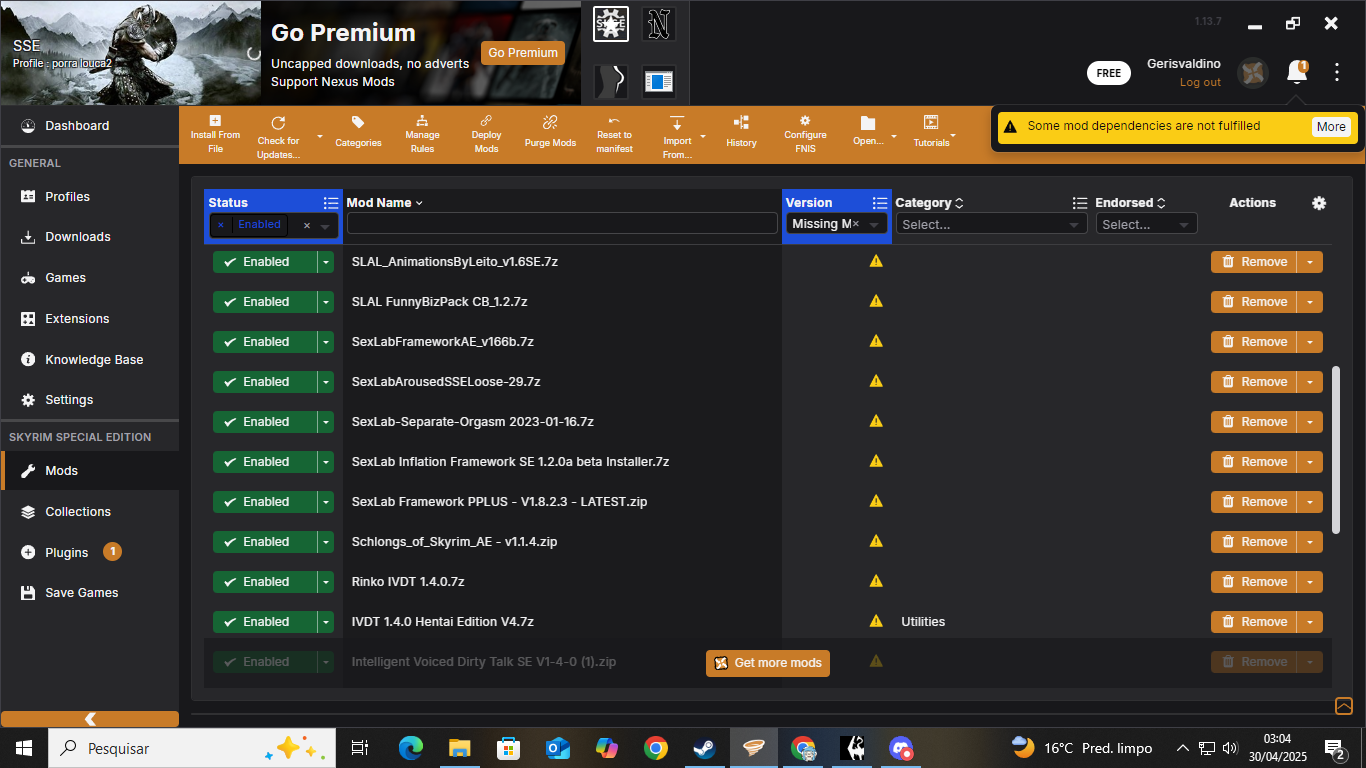 SexLab Separate Orgasm SE - Downloads - SexLab Framework SE - LoversLab