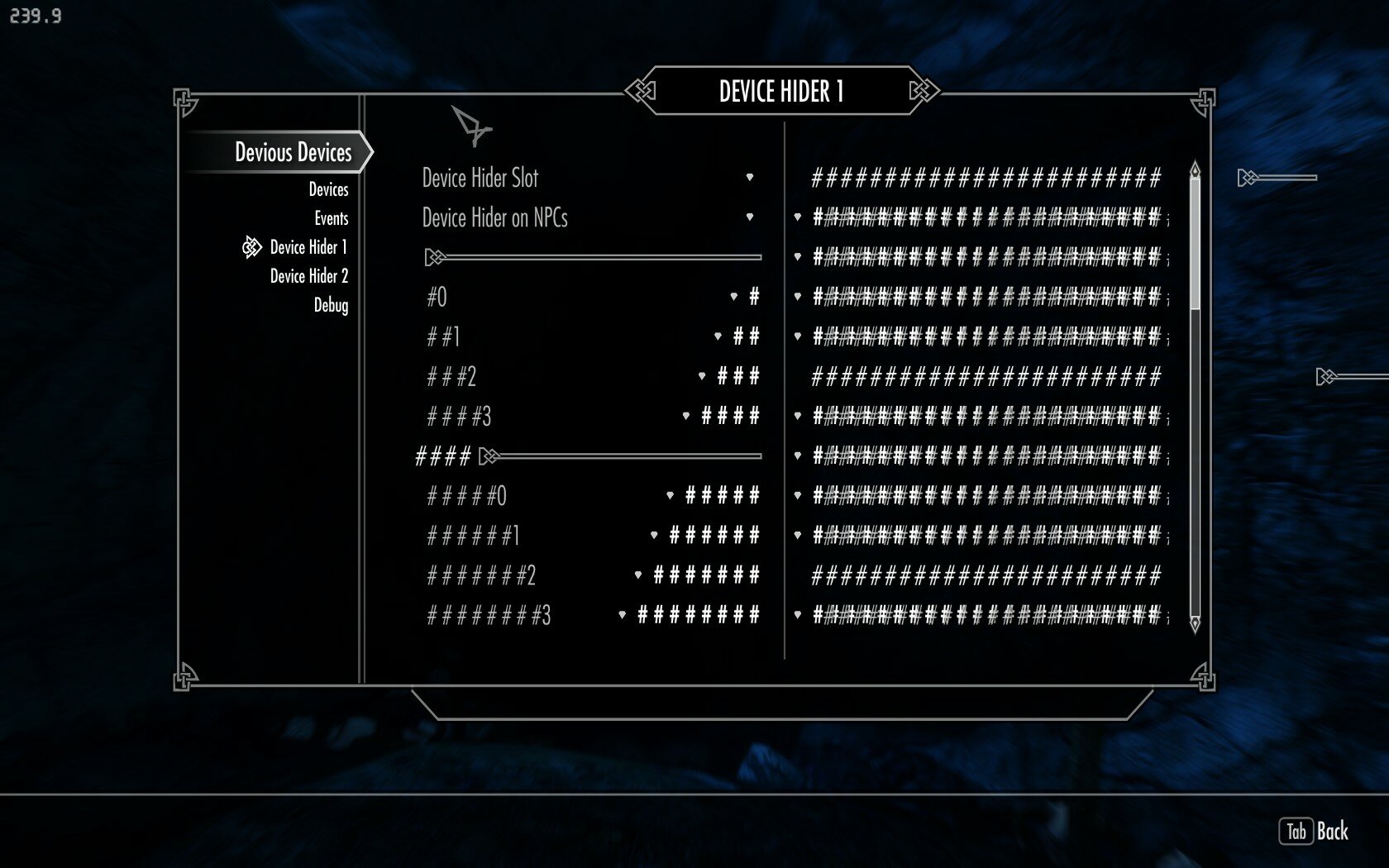 Devious Devices Hidden Devices Option Glitch - Downloads - Skyrim ...