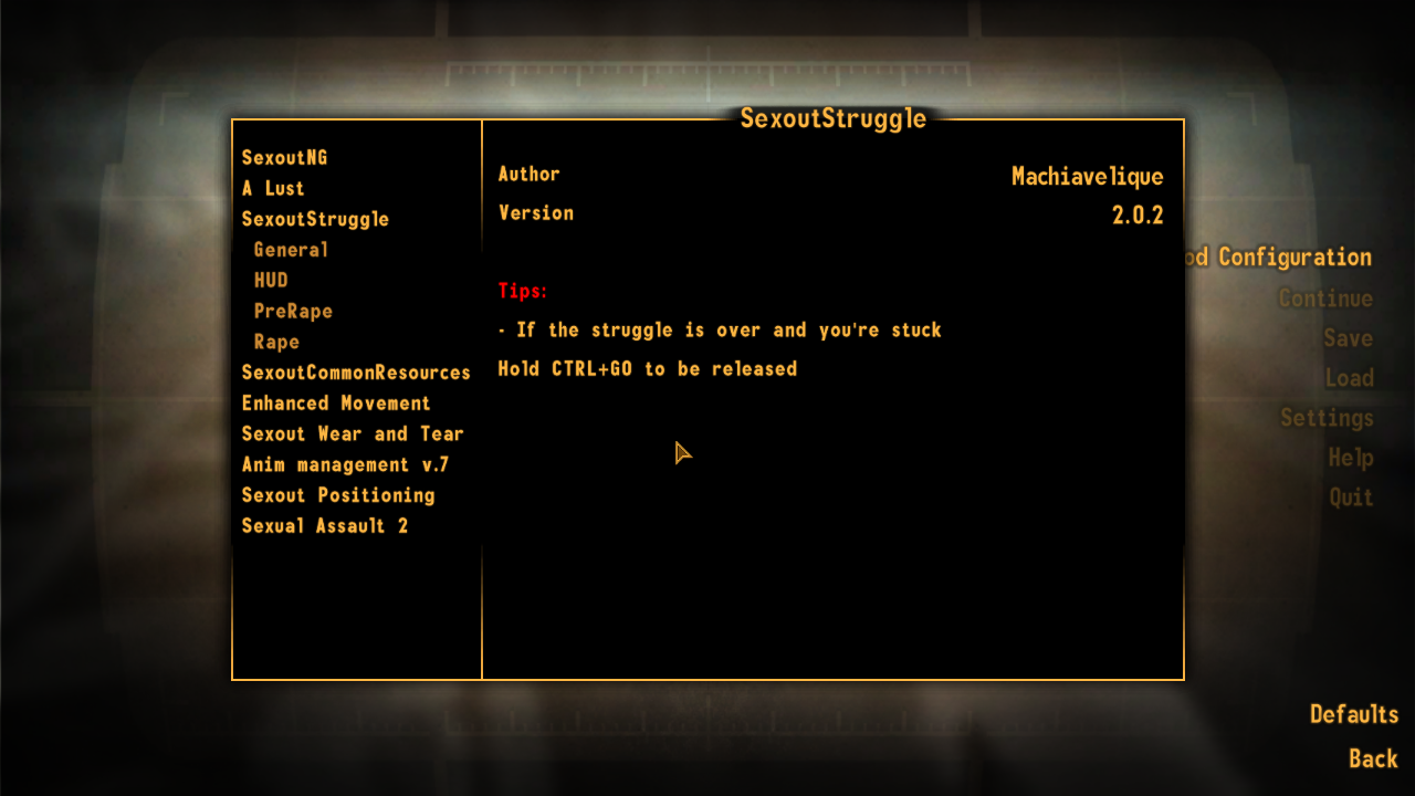 Sexout Struggle - Page 3 - Downloads - Fallout Sexout - LoversLab