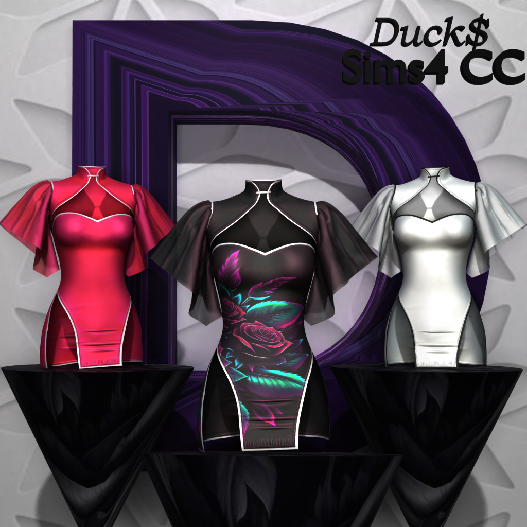 Ducks_Popy Outfit - Downloads - The Sims 4 - LoversLab