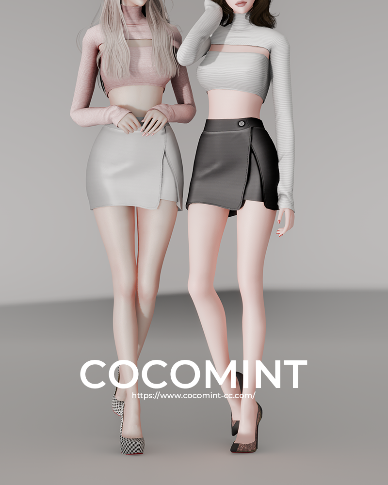 [cocomint] Soft Slit Set_Undressable - Downloads - The Sims 4 - LoversLab