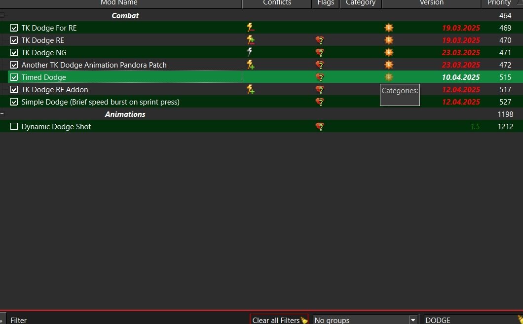 TK Dodge on 1.6770 with Pandora not working - Skyrim: Special Edition - LoversLab