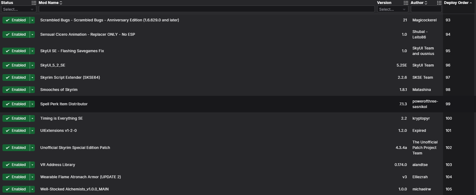 Infinite Load Skyrim SE - Technical Support - Skyrim: Special Edition - LoversLab