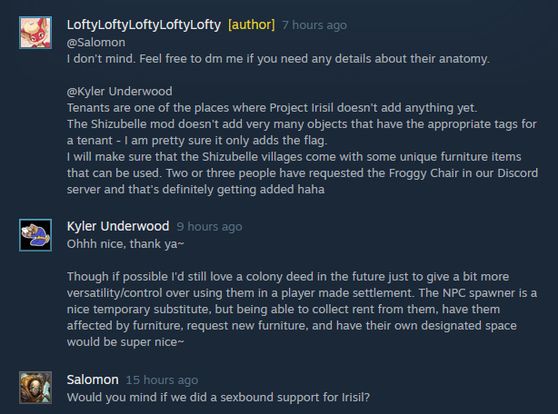 Sexbound support for Project Irisil? - Starbound - LoversLab