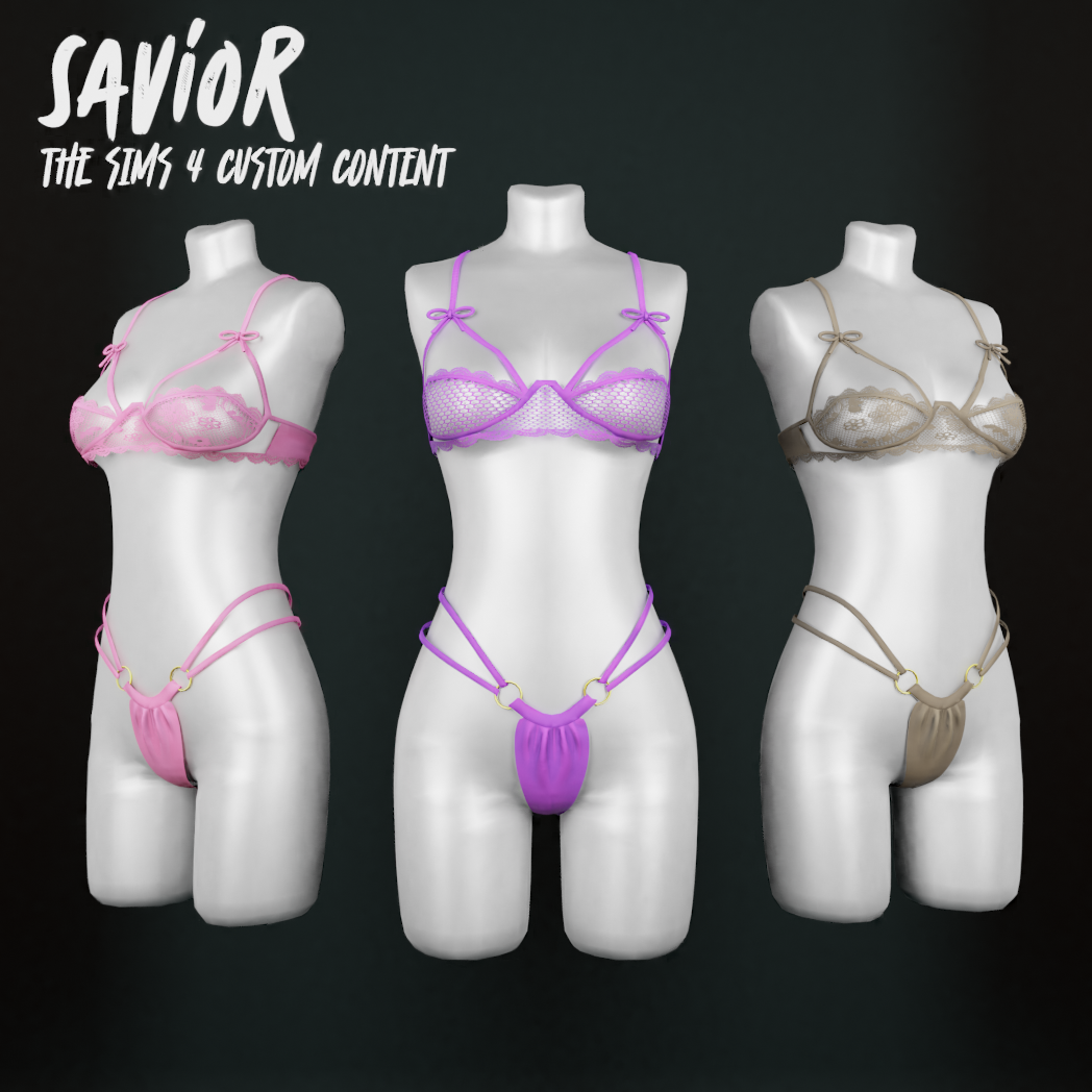 So Kiyomi Bikini Lace Set And My Exclusive Cc Downloads The Sims 4 Loverslab