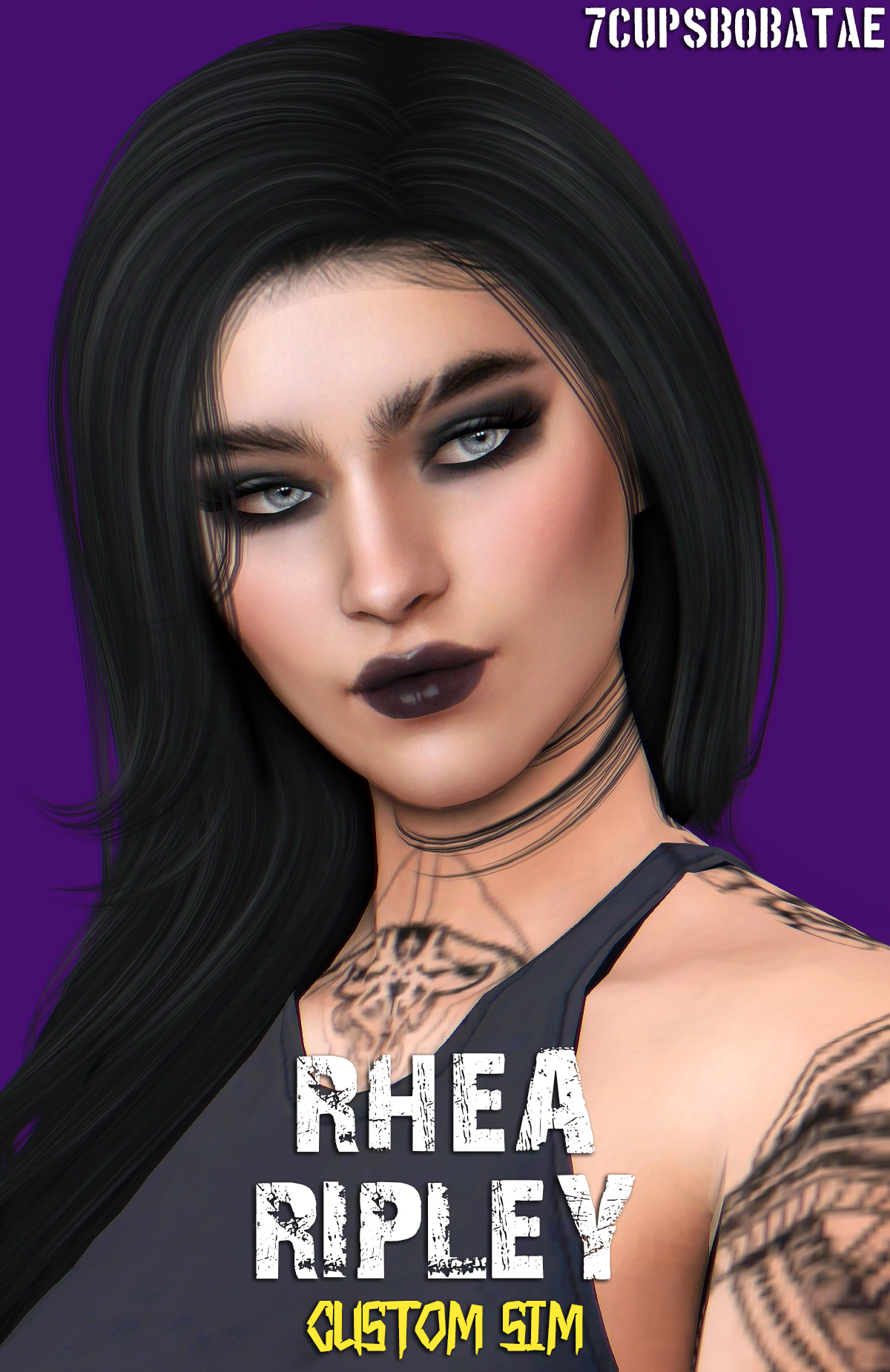 7Cupsbobatae - Rhea Ripley (Inspired) Sim Download - Downloads - CAS ...