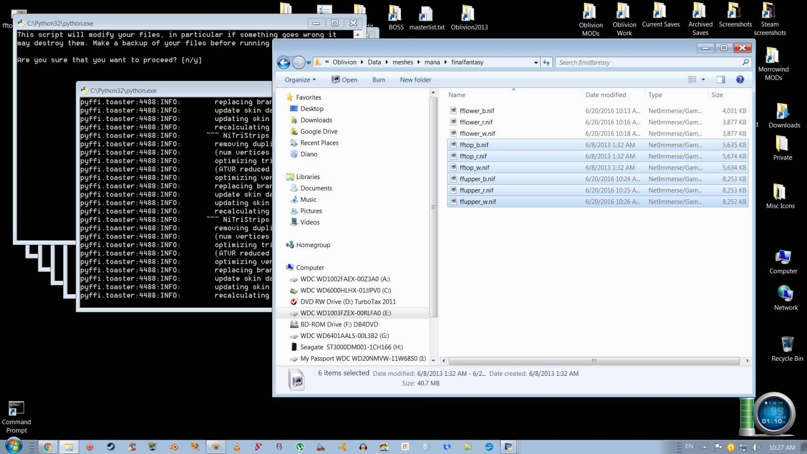 Optimizing Meshe's - What is Pyiffied? - Oblivion Technical Support ...