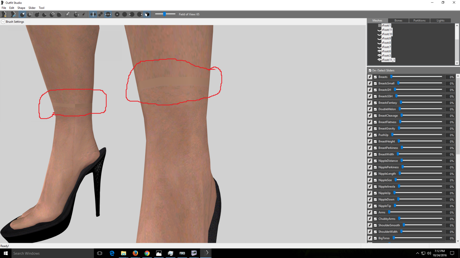 CBBE HDT Ankle problems - Skyrim Technical Support - LoversLab